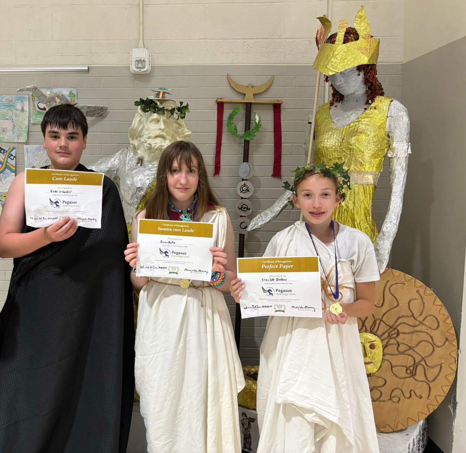 Latin students earn gold, silver medals on the 2024 National Latin and ...